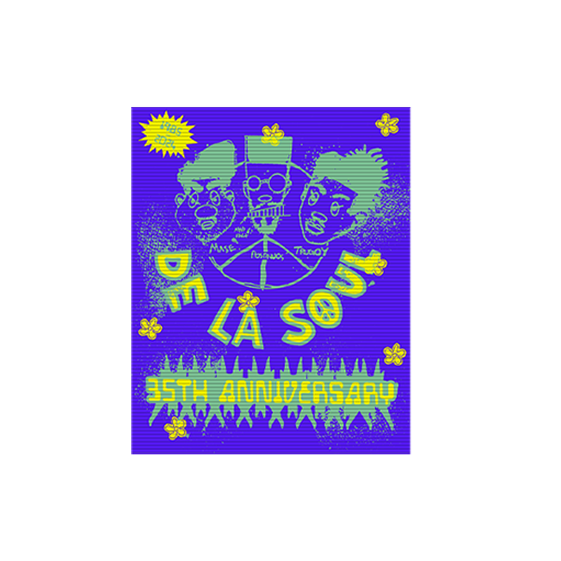 3 Feet High and Rising 35th Anniversary 3D Poster – De La Soul Official ...