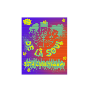 3 Feet High and Rising 35th Anniversary 3D Poster - De La Soul Official ...