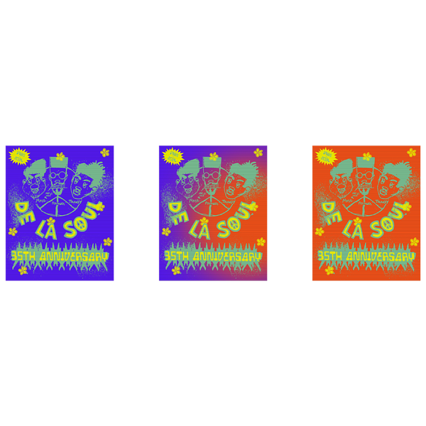 3 Feet High and Rising 35th Anniversary 3D Poster - De La Soul Official ...